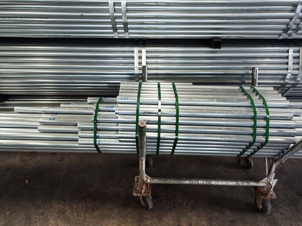 48.6MM x 2.4MM Scaffold GI Pipe (Galvanized) | Grandhome Scaffold ...