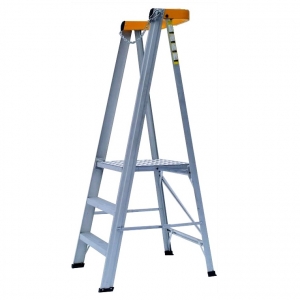 Aluminium Safety Platform Ladder (A-Type) | Grandhome Scaffold Enterprise