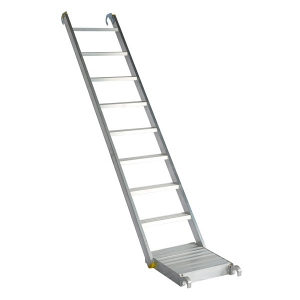Easy Access Ladder with Landing Platform | Grandhome Scaffold Enterprise